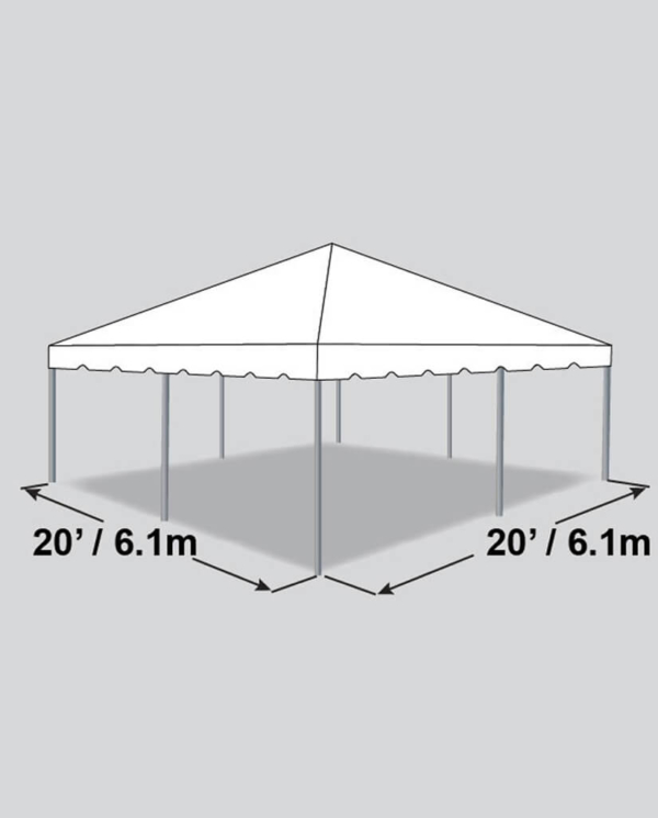 20 ft x 20 ft Canopy - Party On Demand | Los Angeles Party Planner